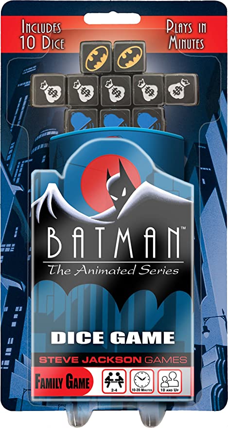 Batman the Animated Series Dice game – Heroes Welcome Comics & Games